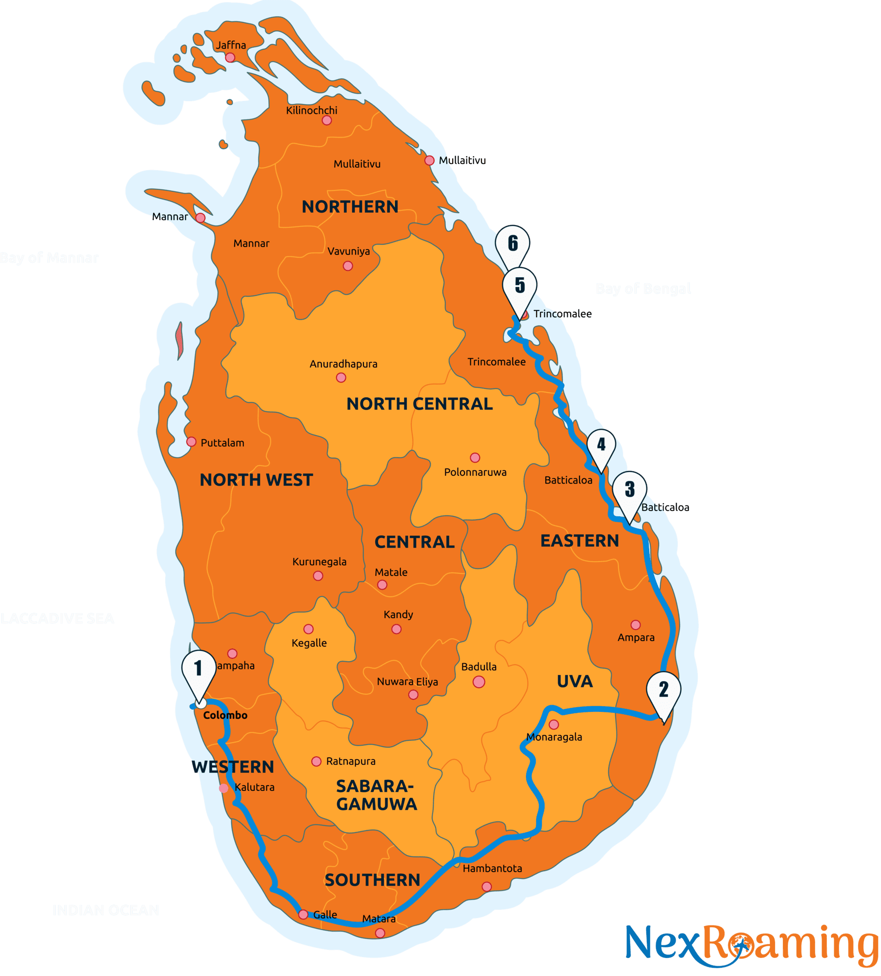 East Coast Adventure Loop - NexRoaming